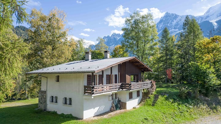 Chalet Authentique, Jardin, Vue Chaîne Mont-blanc - Passy