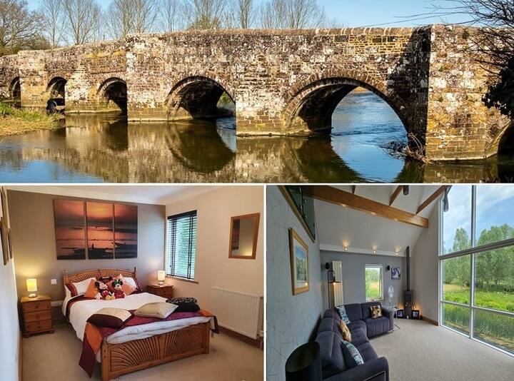 Riverside Location - Bedroom With Ensuite & Lounge - Wimborne Minster