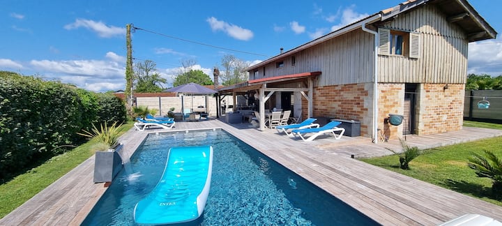 Maison Le Porge Avec Piscine 6 Personnes - Le Porge