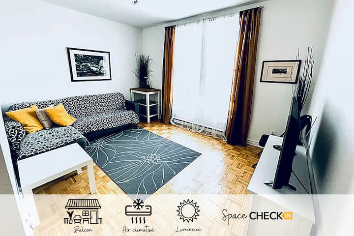 Homa 4 | Havre De Lumière | Wifi | Bureau | Ac - Montréal, QC