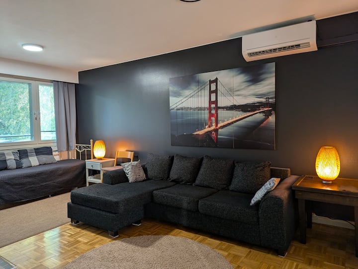 Spacious City Center Apartment With Own Carport - Rauma