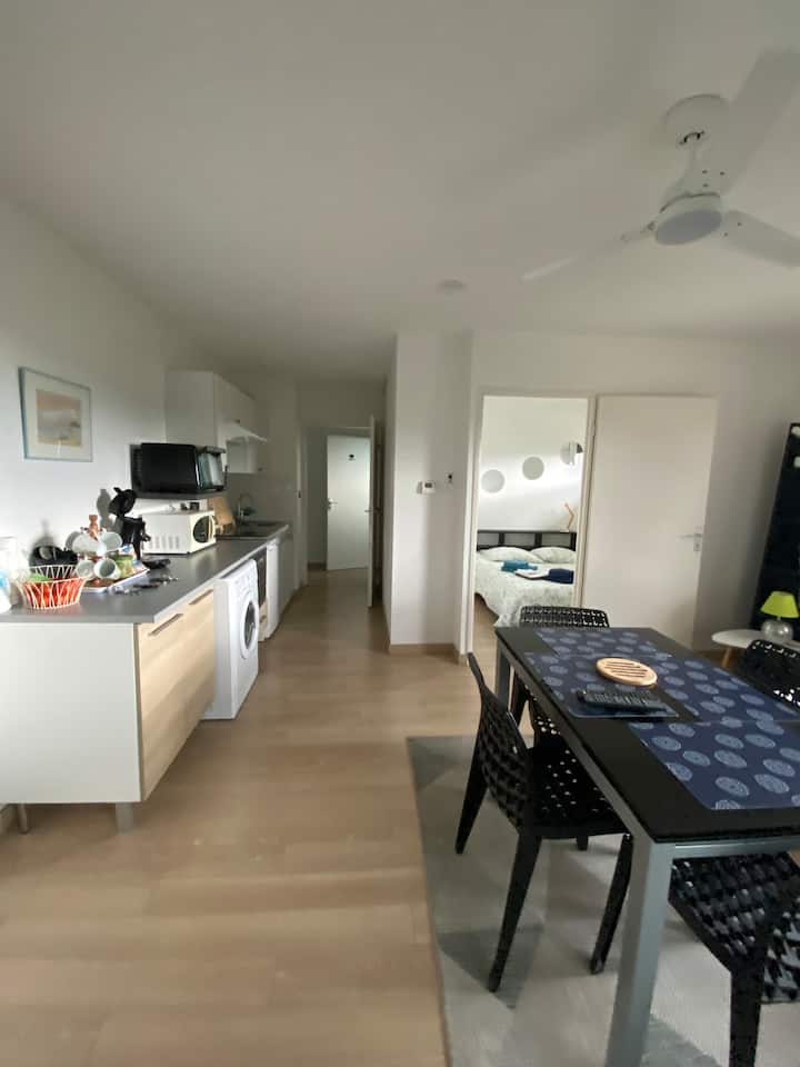 T2 Lumineux Au Pied Du Métro, Wifi, Parking Privé. - Toulouse