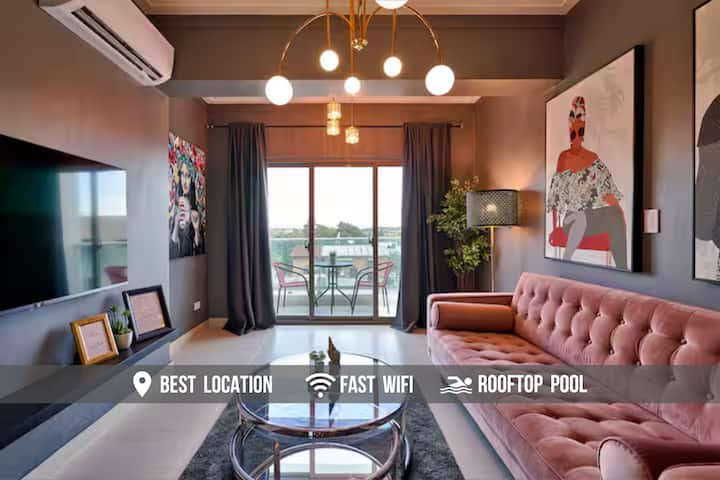 Luxury 1-bdr Apt.  Rooftop Pool & Gym | Downtown - Santo Domingo, Dominican Republic