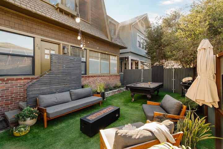 Steps To Beach | Fire Pit+pool Table | Surf&relax - Venice Beach, CA