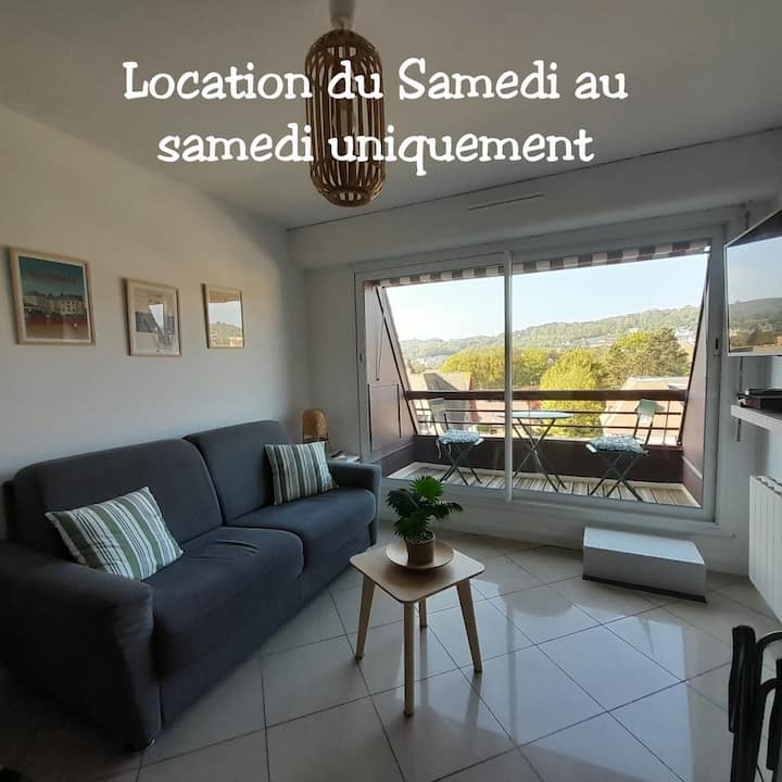 Sudio Cabine 23m2 Avec Terrasse à Houlgate 3prs - Houlgate