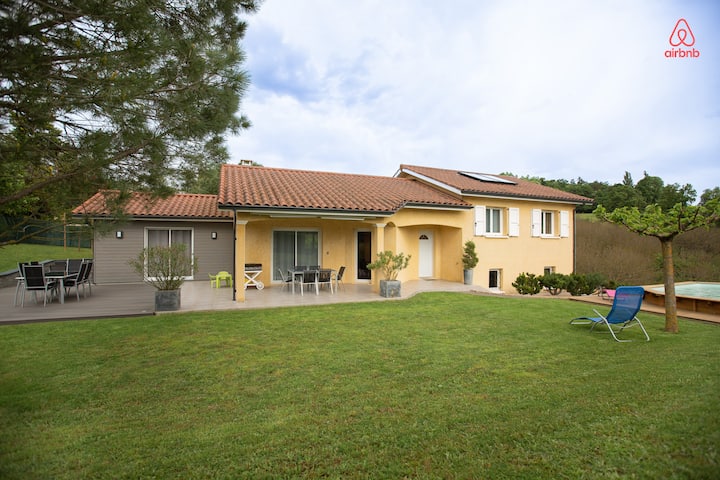 Belle Villa Familiale à La Campagne Et Sa Piscine - Saint-Marcellin