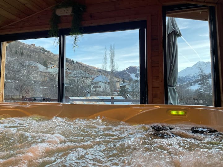 La Mourée 400m² 34 Pers Vue-spa-espace Loisirs - Ceillac