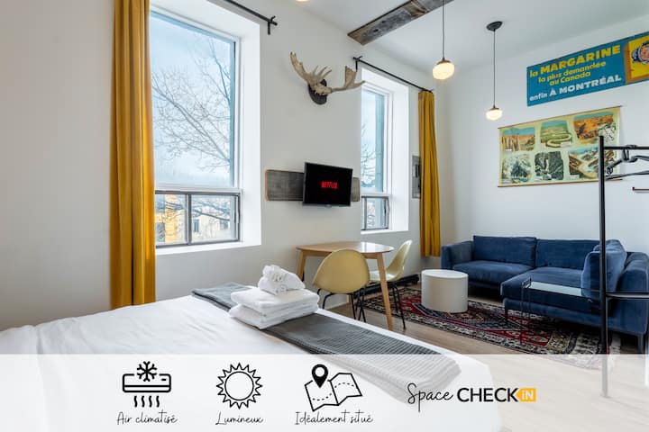 Près Du Métro | Le Plateau | Wifi & Smart Tv | Ac - Montréal, QC