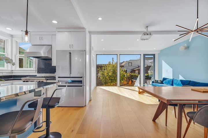Maison Typique Entièrement Rénovée (5 Ch, Sauna) - San Francisco, CA