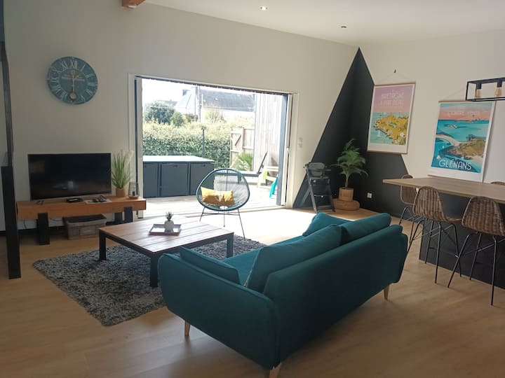 L'entre 2 Plages : Jolie Maison 4/6 Pers. - Clohars-Carnoët