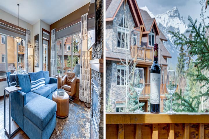 ⭐Hot Tub+pool⭐ Stoneridgekingbed+gasplace - Canmore