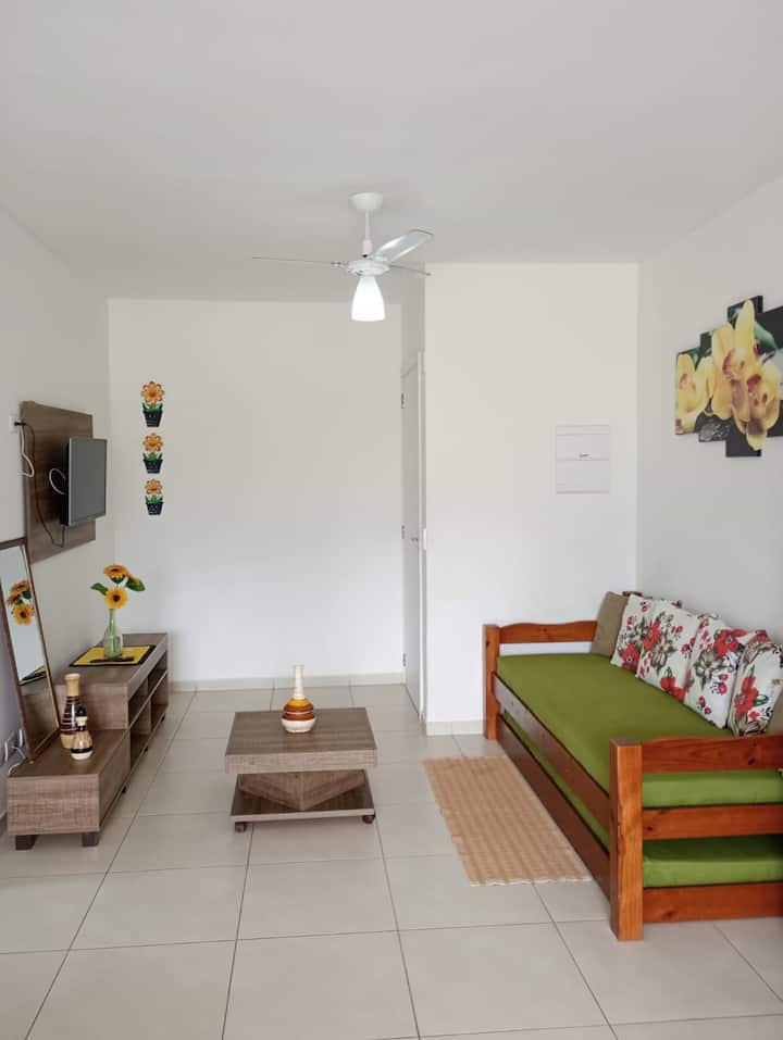 Apto Confortável Com Ar Condicionado Perto Do Mar - Ubatuba