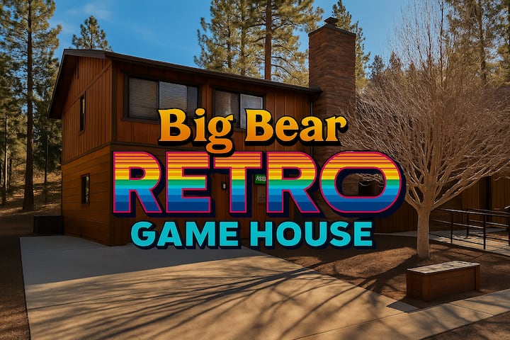 Cozy Cabin | 80’s Arcade | Hot Tub | Fire Pit | Ac - Big Bear, CA