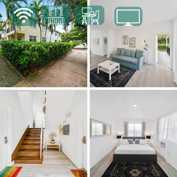 Cozy 2bedrooms 1bath Wifi Apt 1 - South Beach, FL