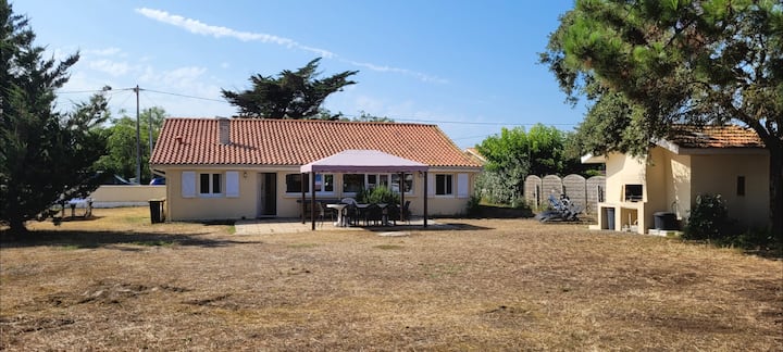 Villa Grand Terrain Plage à 400m & Marché à 200m - Vendays-Montalivet