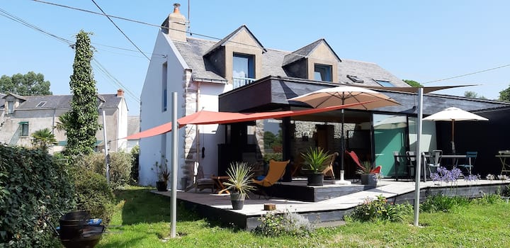 Ancienne Grange Rénovée Proche Mer Et Campagne - La Turballe