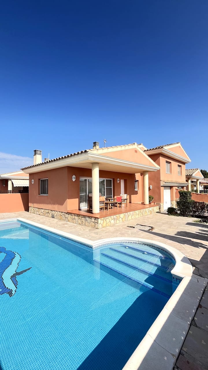 Estrella-riumar Villa De Famille Piscine Privée - Riumar