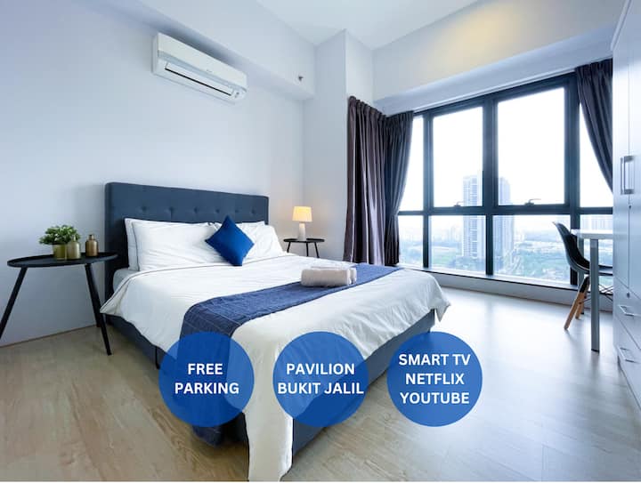 #2 Cozy Studio 1 Mins Walk To Pavilion Bukit Jalil - Puchong
