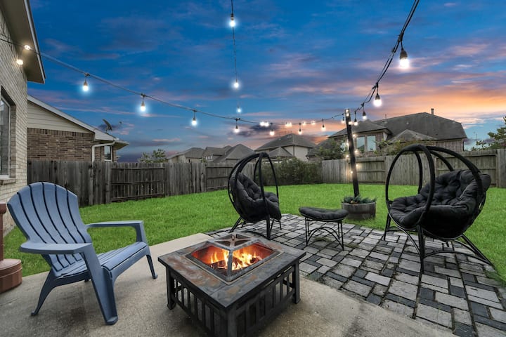 ⭐️Amazing Home⭐️ Patio 😍13 Min ✈️ 20 Min To Downtown - Humble, TX