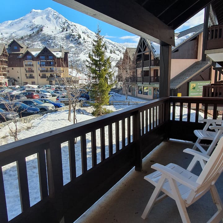 3p Duplex Sur Les Pistes à 1850 M - Piscine L'été - Valmeinier
