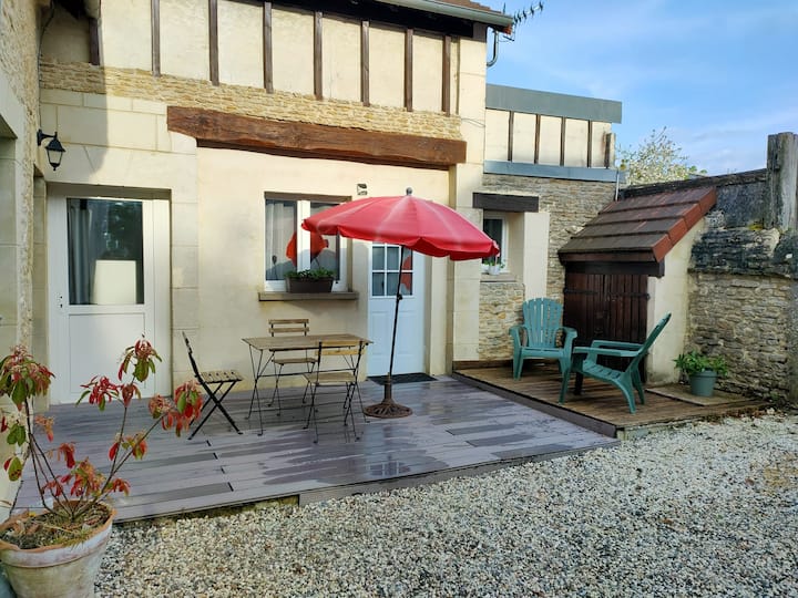 Maison Entière: Terrasse Et Cour Fermée à 4 Km Mer - Ouistreham