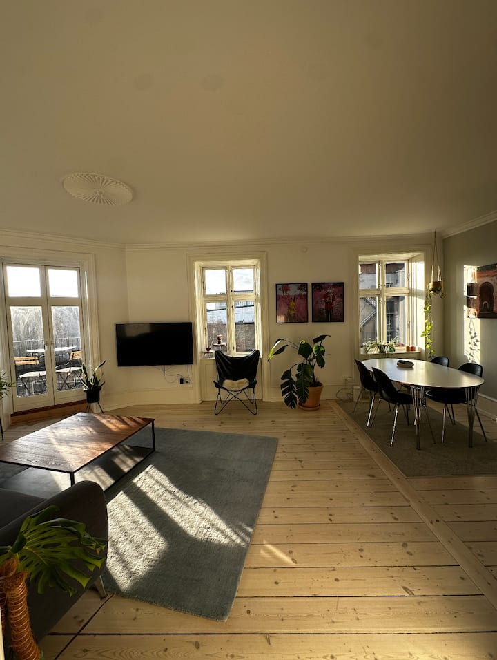 Super Central And Spacious Apartment With Balcony - Copenhagen