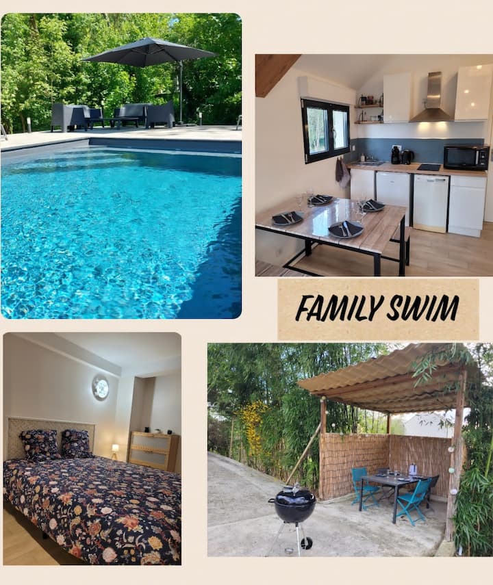 Familyswim, Nature, Piscine, Disney, Calme - Bussy-Saint-Georges
