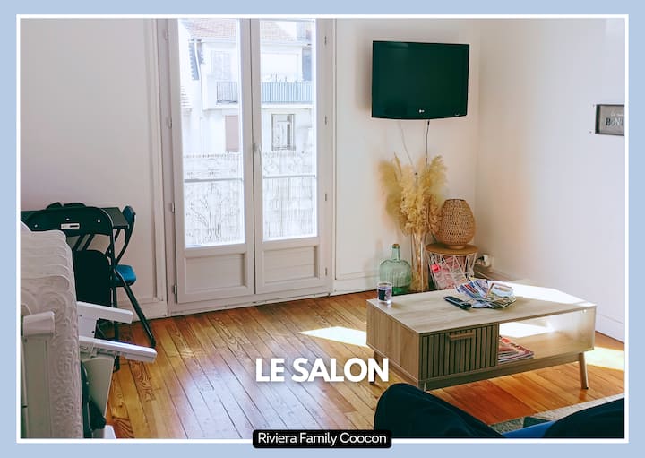 Le Riviera Family Coocon - Nice