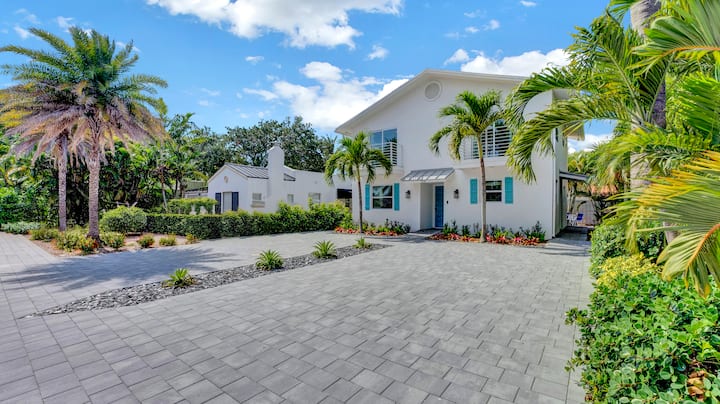 Delray Beach House With Guest House Newly Updated! - Delray Beach, FL