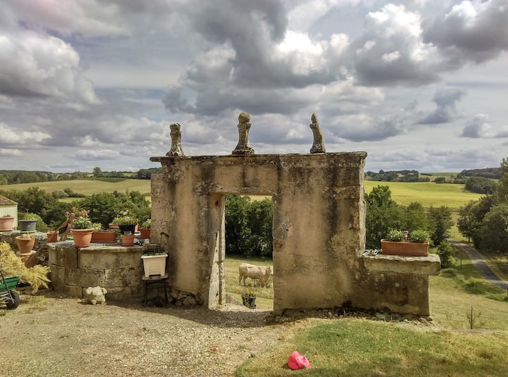 Maison De Campagne Avec Piscine Hors Sol - Frankreich