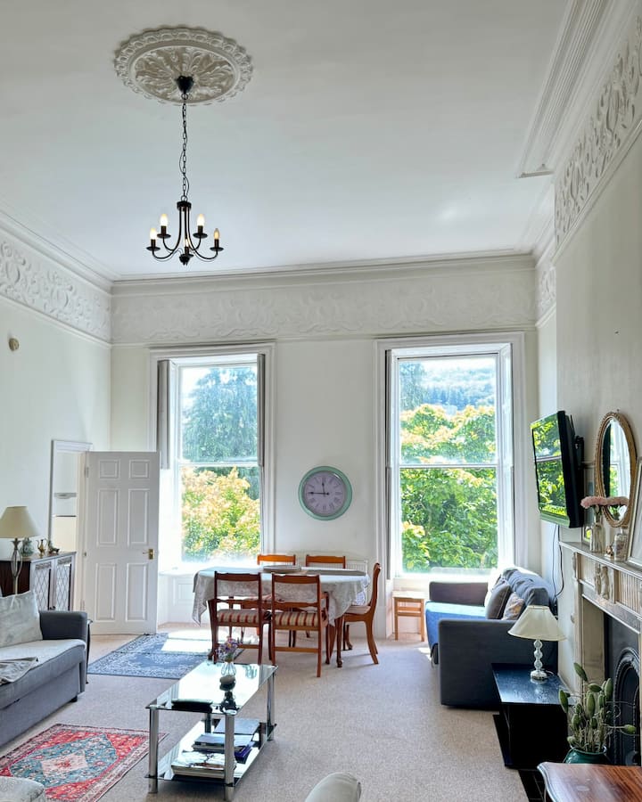 Spacious Georgian Apartment In Bath Up To 6 People - Bath