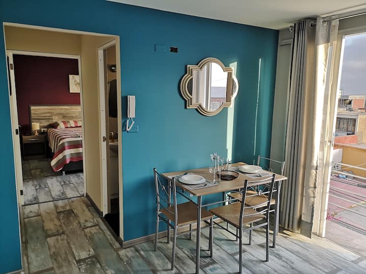 404 Céntrico Apartamento De 1 Habitación Y Balcón - Tacna