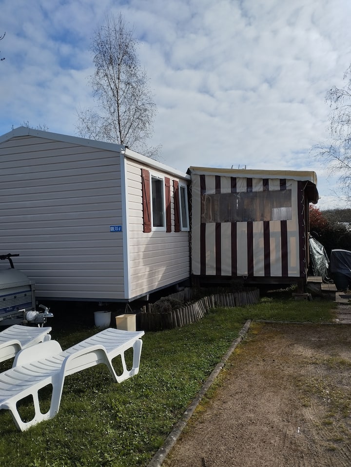 Mh Clim. 6/8 P Sur Camping 4* Val De Loire - Mesland