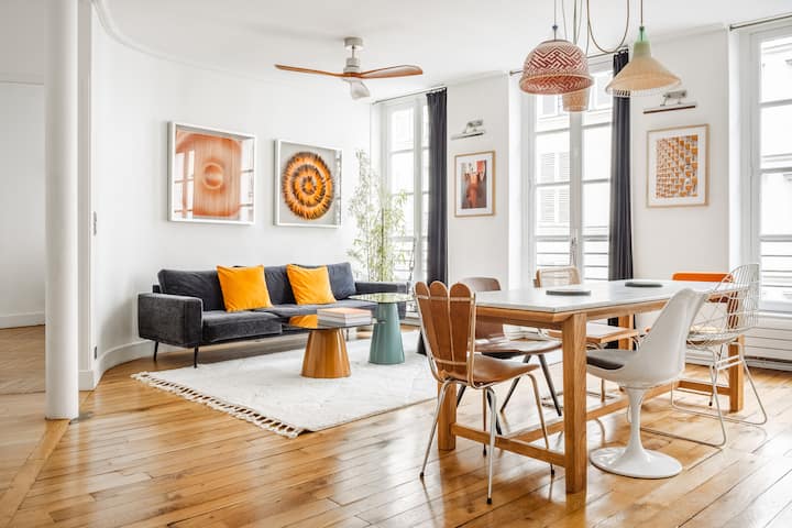 Appartement Inspirant Dans Le Haut Marais - Paris
