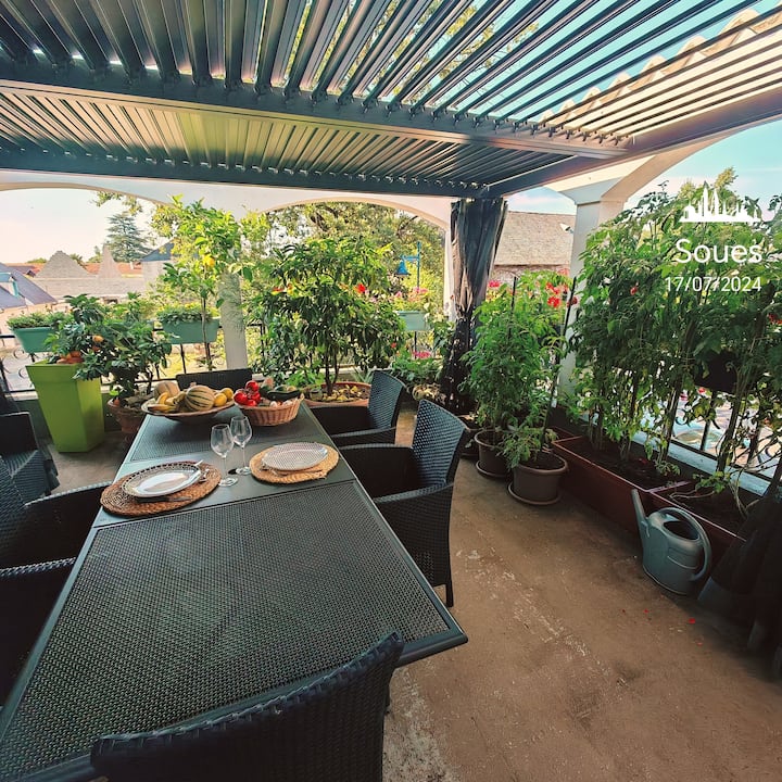 Chambre 3 Soues 
 "Maison Tranquille"
Vigne Ma Le - Tarbes