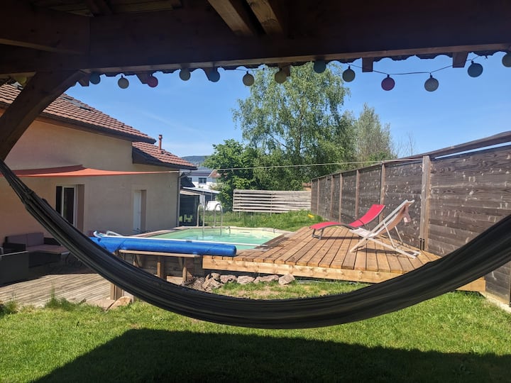 Maison + Piscine Calme Proche Activité Touristique - Vosges