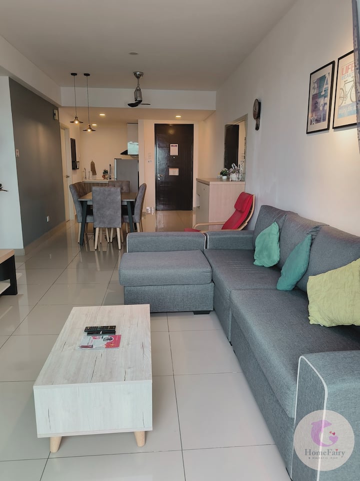 Home Fairy 1 @ Majestic Ipoh [3br + Netflix] - Ipoh