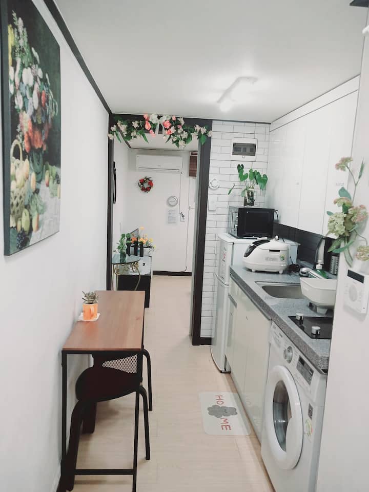 삼성병원 5분거리 풀옵션 원룸(Flower House B 3 호 숙소) - Seúl