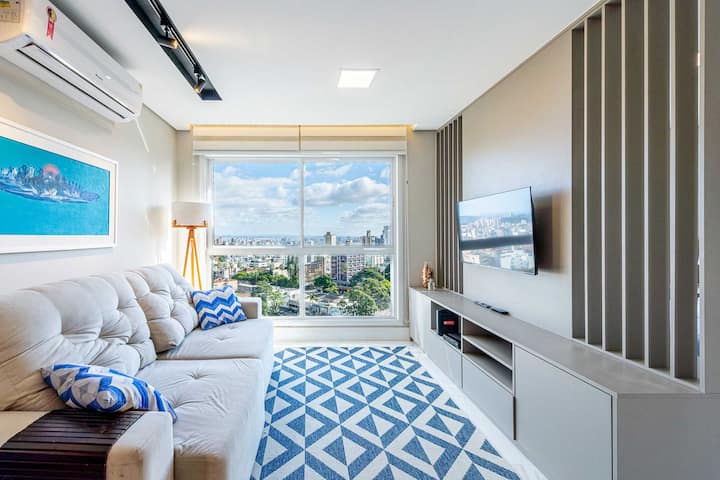 Loft Alto Padrão Com Vista Panorâmica - Porto Alegre