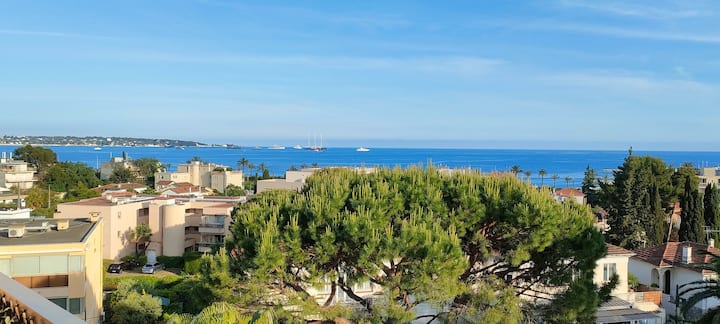 Bel Appartement Vue Mer Panoramique - Golfe Juan - Golfe-Juan