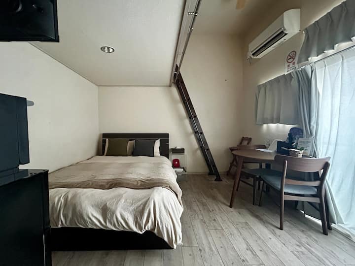 【スワンパーク池袋】池袋駅徒歩10分！ラグジュアリーなloftがあるお部屋!最大4人! - Ikebukuro