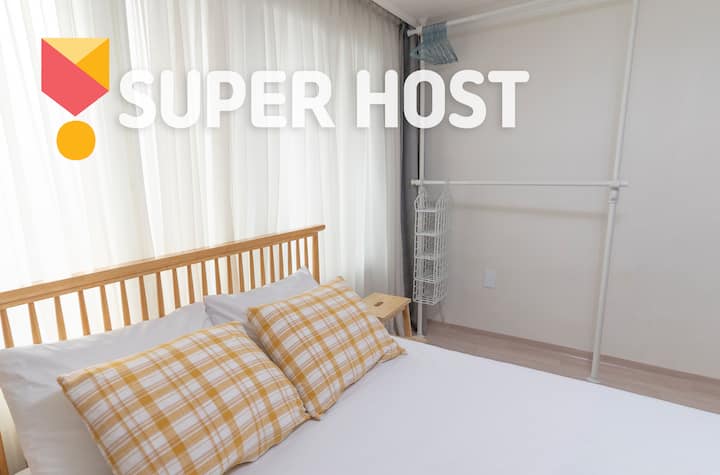 [Hi, 101] Privée/wifi/cozy/comfy/3min Suyu Stn - Seoul