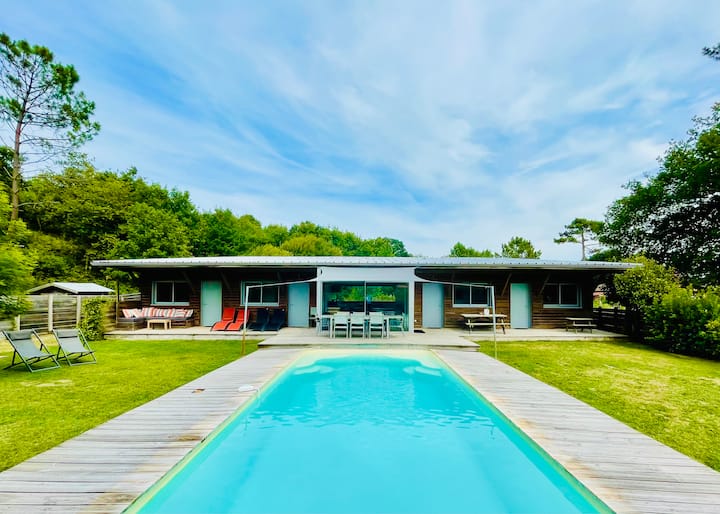 Les Cahuttes 4* Avec Piscine Entre Océan Et Forêt - Mimizan