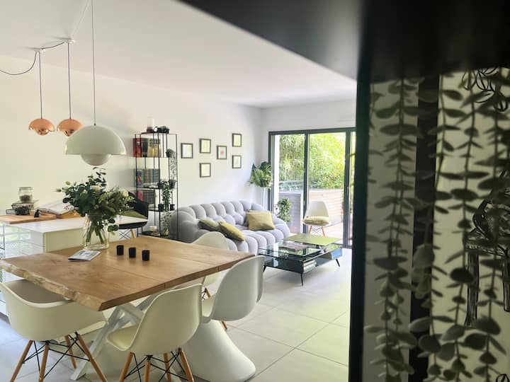 Bel Appartement Climatisé Au Calme, Avec Jardin - Aix-en-Provence