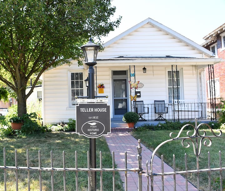 Dr. Isaacteller House-
Piqua Mayor-1837 - Troy, OH