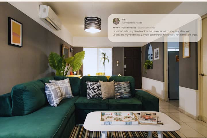 11. Departamento Moderno Y Espacioso Cerca De Todo - Monterrey