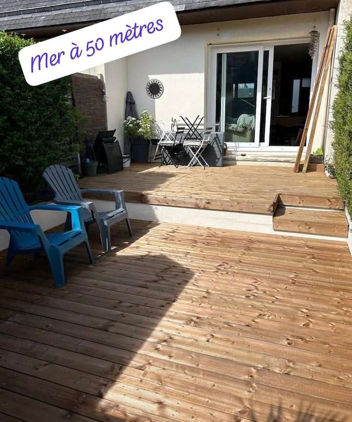 Maison En Bord De Mer - Saint-Aubin-sur-Mer
