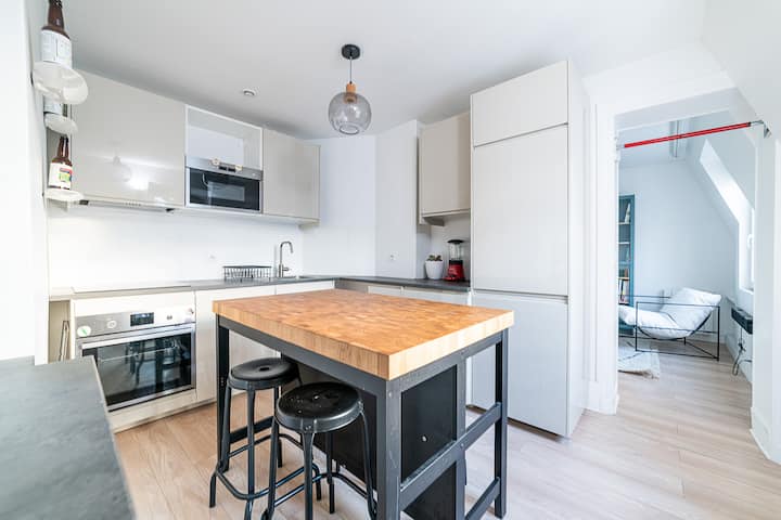 Appartement Lumineux De 40m² - Batignolles - Paris Gare du Nord
