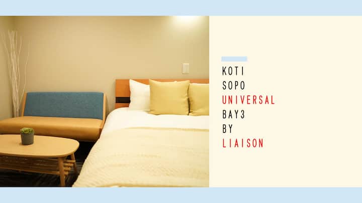 A Cozy & Private Apt Direct Access Kix, Usj, Umeda - Osaka, Japan