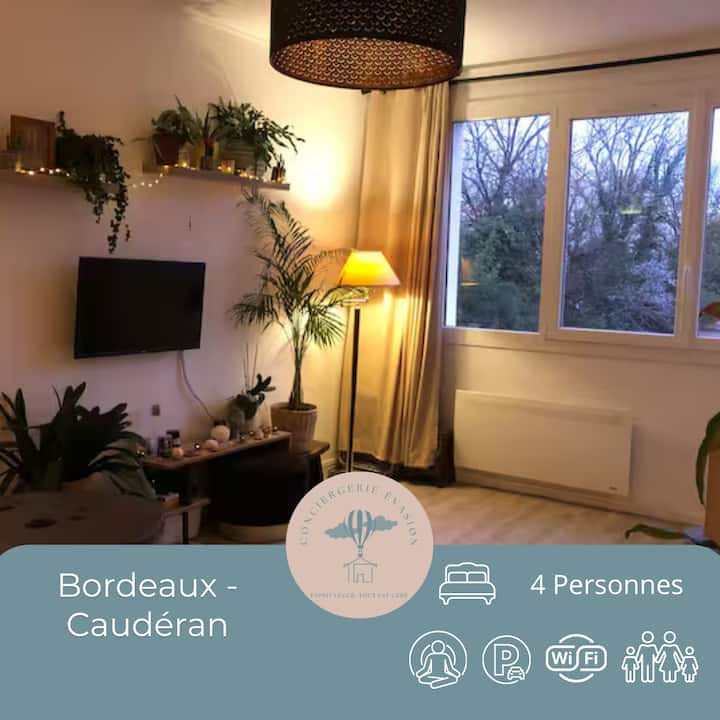 Charmant T3 à Caudéran, Cadre Paisible - Le Haillan